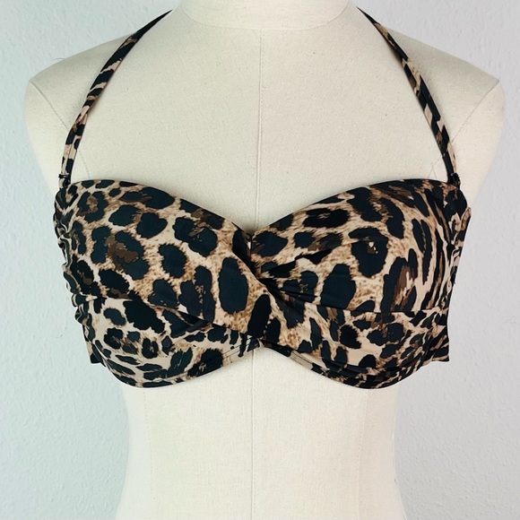 Bar III | Swim | Nwt Bar Iii Animal Print Bikini Top | Poshmark